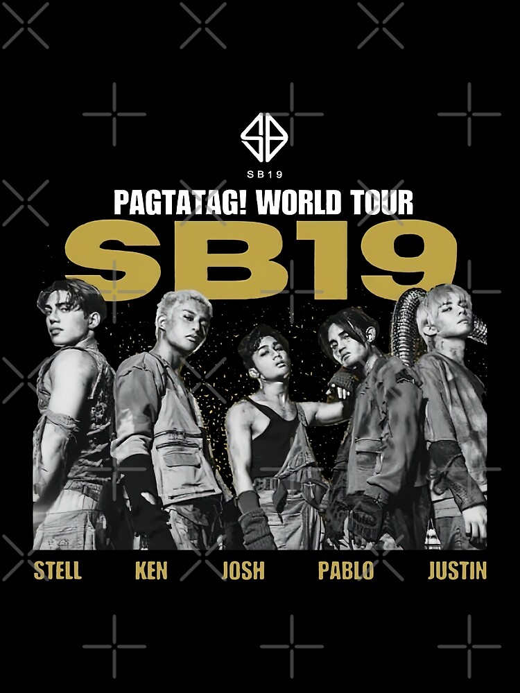 "SB19 World Tour" Poster for Sale by Aubartoti7 | Redbubble