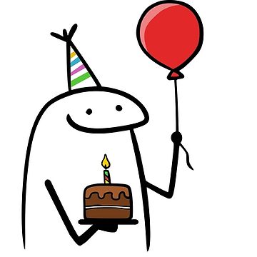 "3 Flork meme stickers, Happy birthday" Sticker for Sale by ...