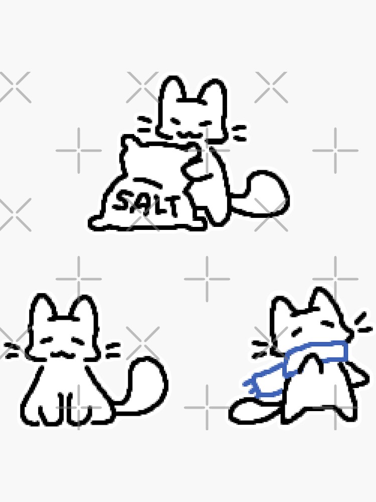 "kippi sticker pack" Sticker for Sale by kippicat | Redbubble