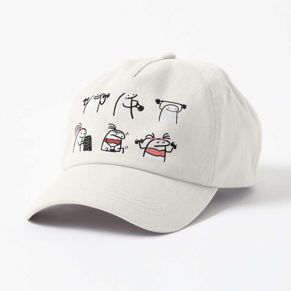 "Set of gym Flork meme stickers" Sticker for Sale by ramonparaiba ...