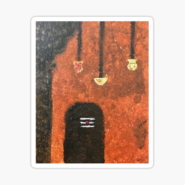 "Shiva Lingam" Sticker for Sale by ranjaniart | Redbubble