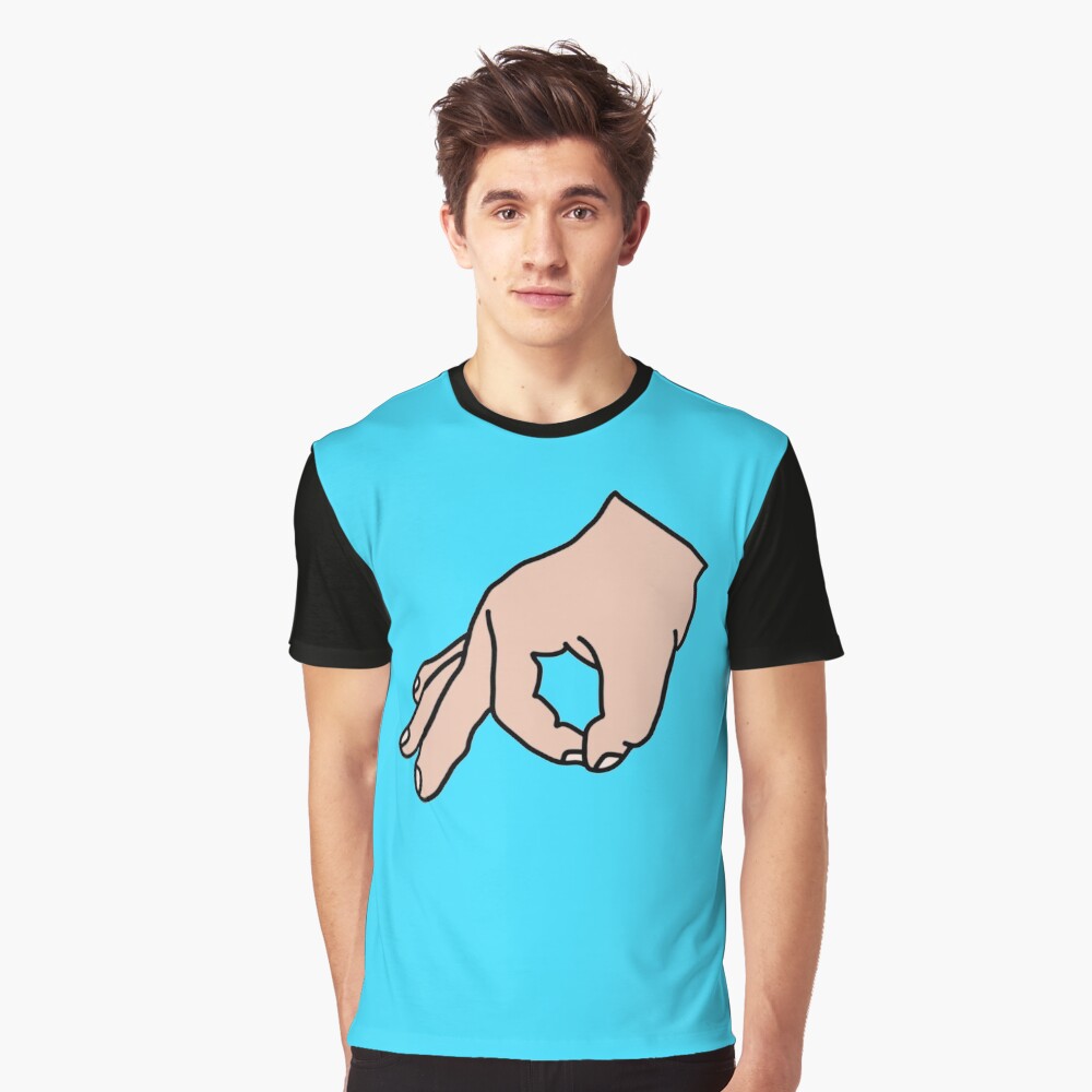 "Circle Game Hand Symbol" Sticker for Sale by ttuniques | Redbubble
