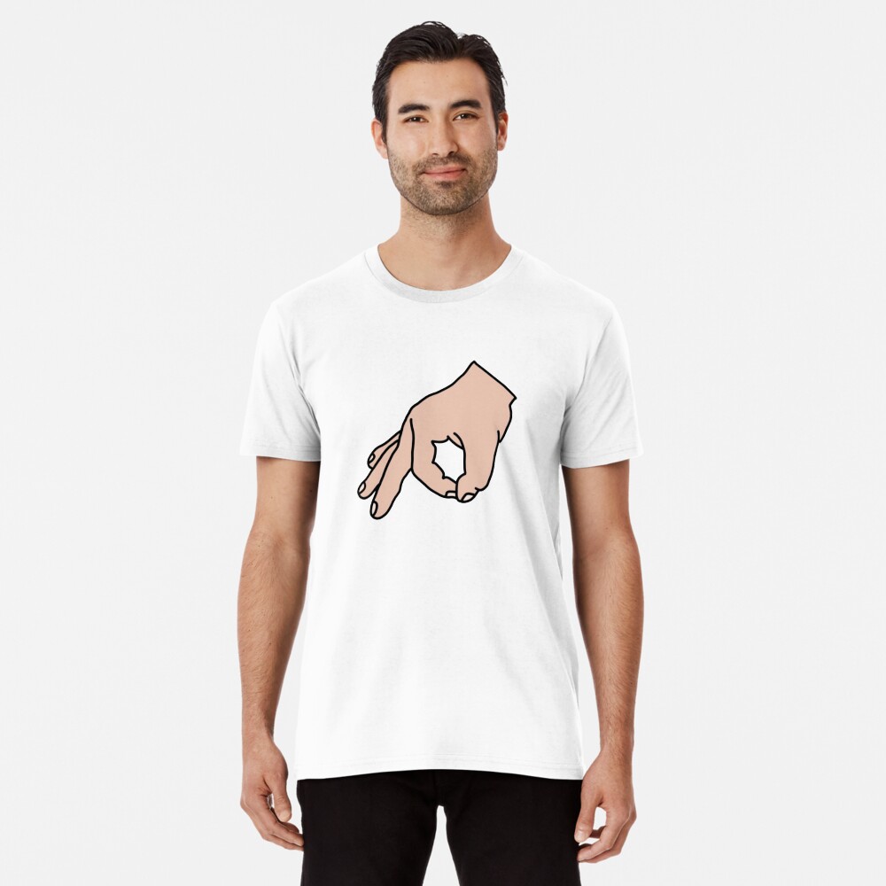 "Circle Game Hand Symbol" Sticker for Sale by ttuniques | Redbubble