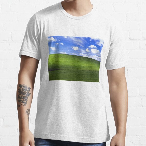 "Bliss - Windows XP Wallpaper" T-shirt for Sale by Carrotcakes ...