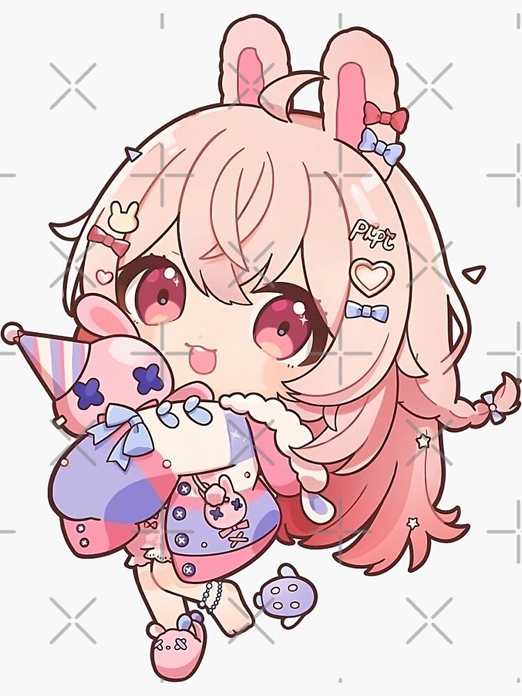 "Pippa Pipkin Sticker Design" Sticker for Sale by Svendaa | Redbubble