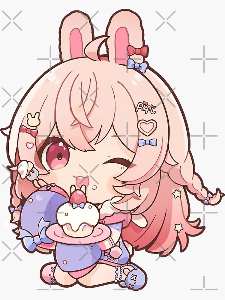 "Pipkin Pippa - Chibi" Sticker for Sale by Svendaa | Redbubble