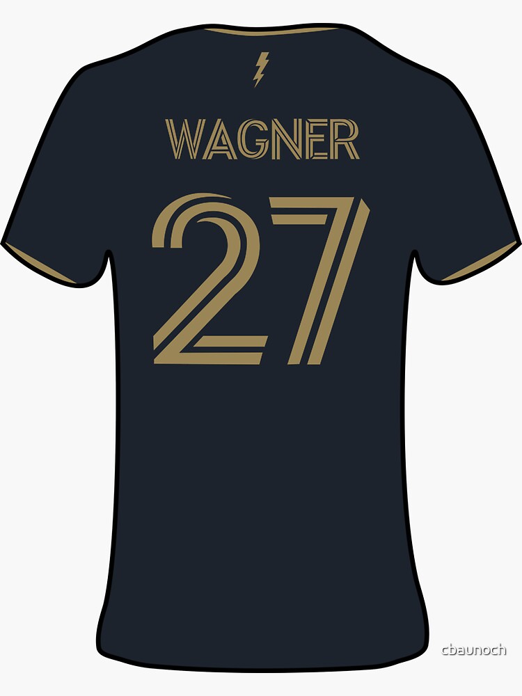"Kai Wagner Jersey" Sticker for Sale by cbaunoch | Redbubble