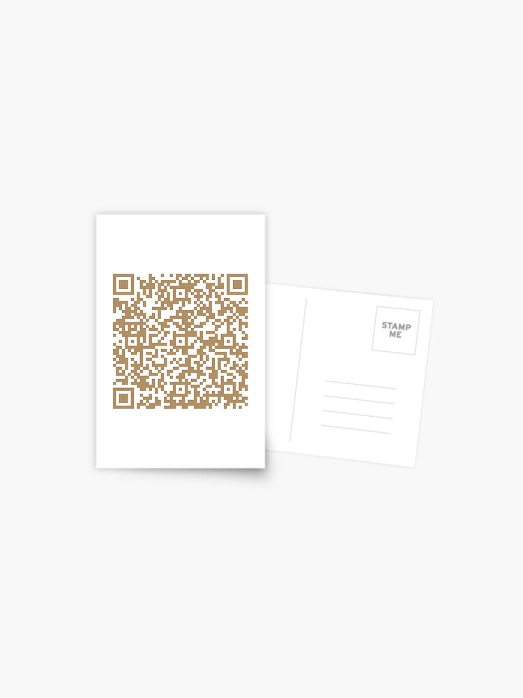 "evermore (deluxe edition) Taylor Swift Spotify QR Code" Postcard for ...