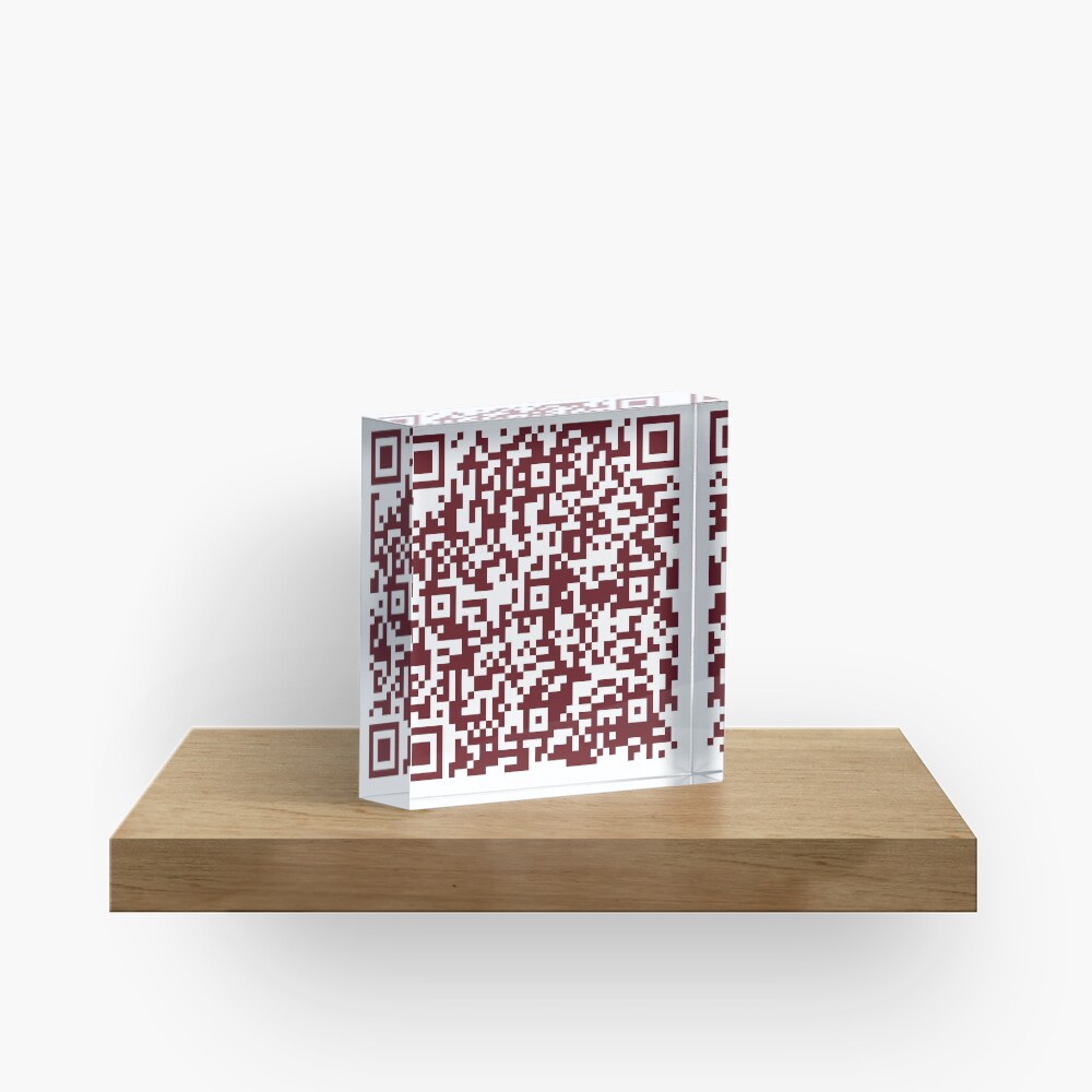 "Red (Taylor's Version) Taylor Swift Spotify QR Code" Poster for Sale ...