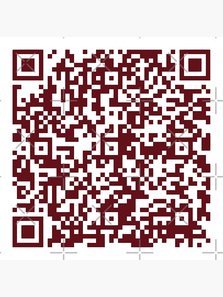 "Red (Taylor's Version) Taylor Swift Spotify QR Code" Poster for Sale by Artist In Alice | Redbubble