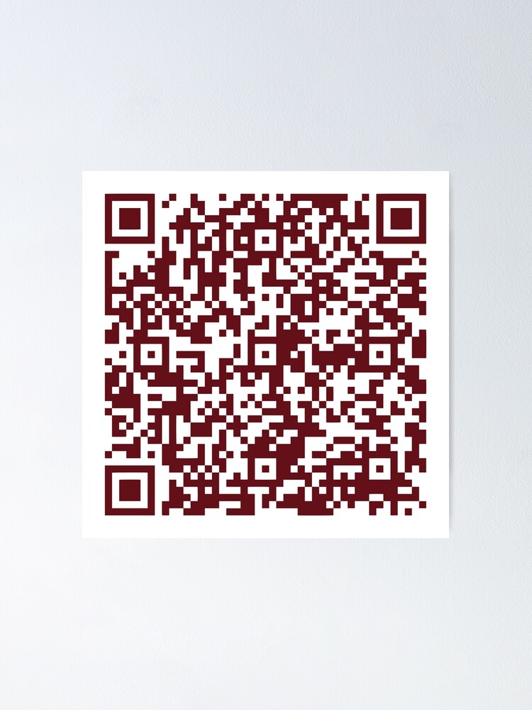 "Red (Taylor's Version) Taylor Swift Spotify QR Code" Poster for Sale ...