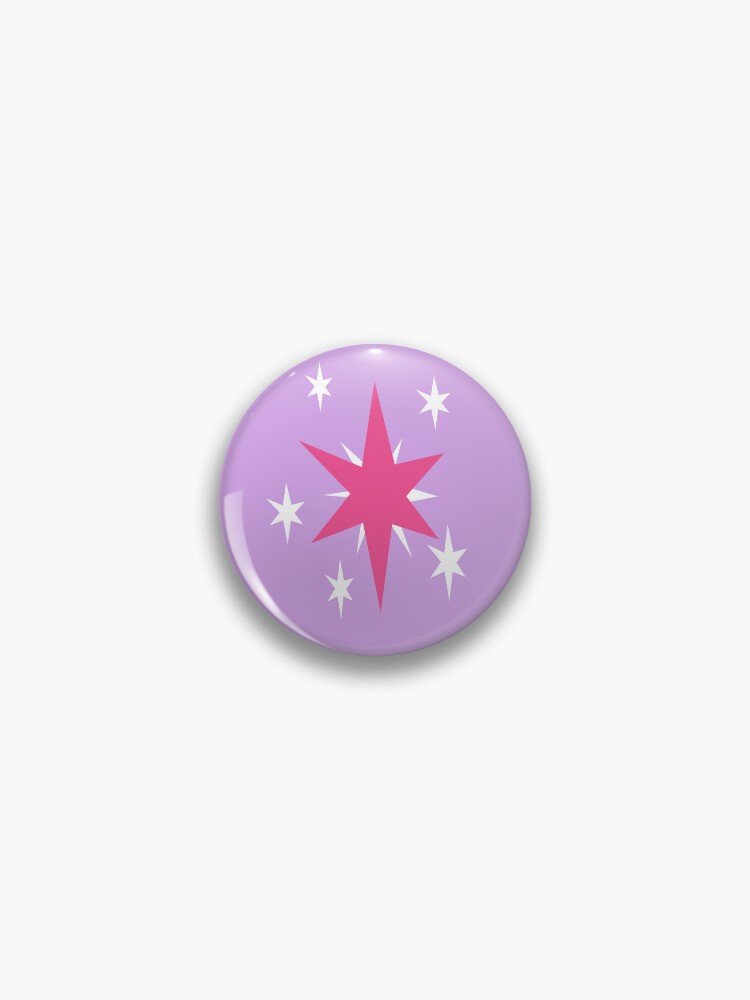 "My Little Pony: Friendship Is Magic-Twilight Sparkle Cutie mark" Pin ...