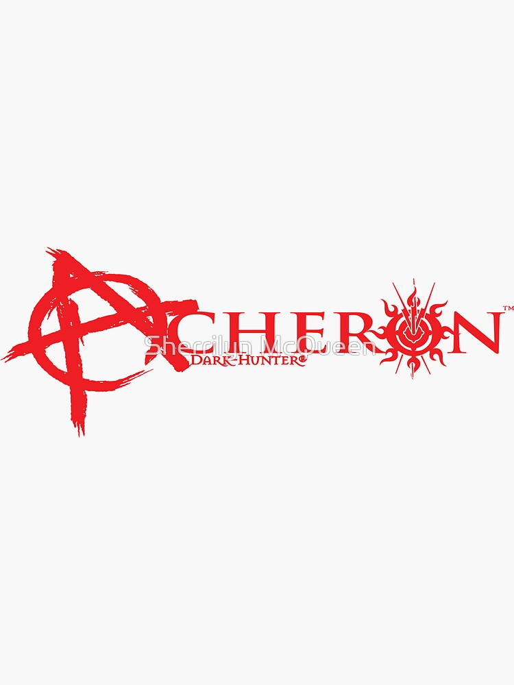 "Acheron Name" Sticker for Sale by sherrilynmcq | Redbubble