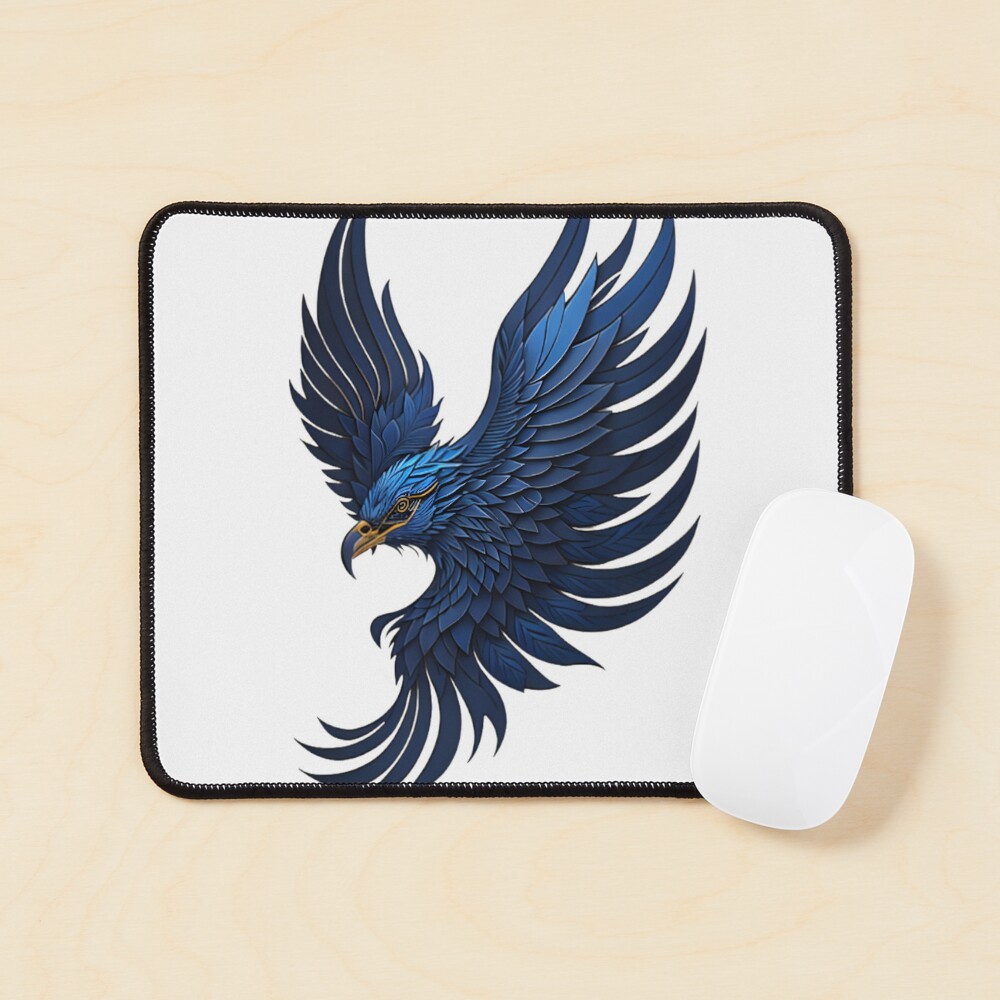 "The Blue Eagle" Sticker for Sale by Blarck | Redbubble
