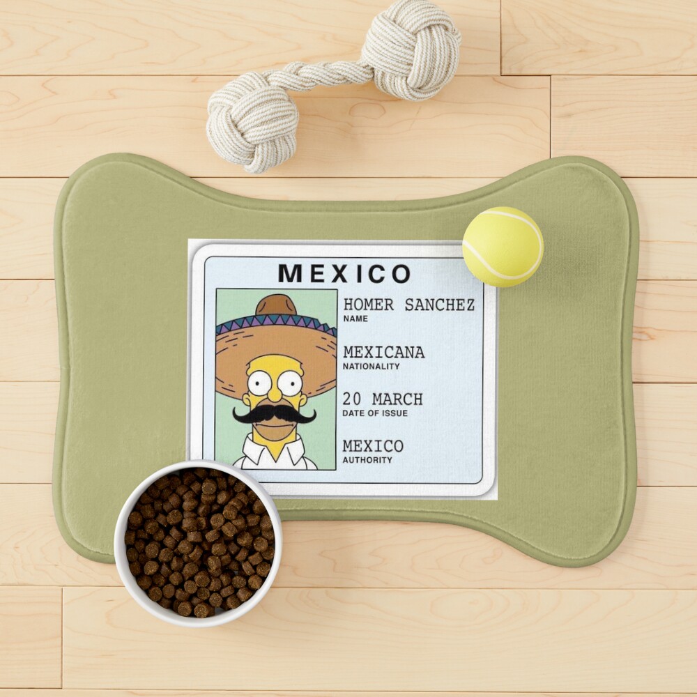 "Homer Homer Sanchez Sanchez." Sticker by PlayWear | Redbubble