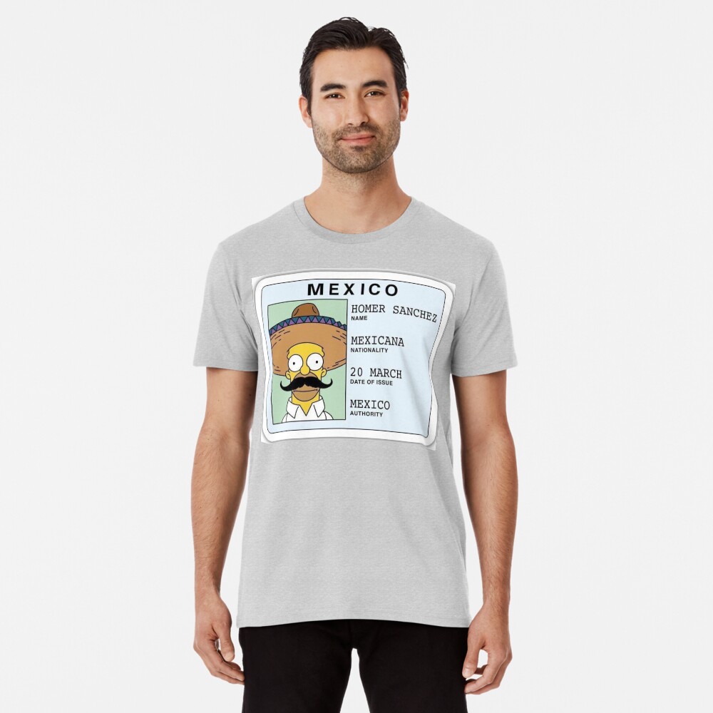 "Homer Homer Sanchez Sanchez." Sticker by PlayWear | Redbubble