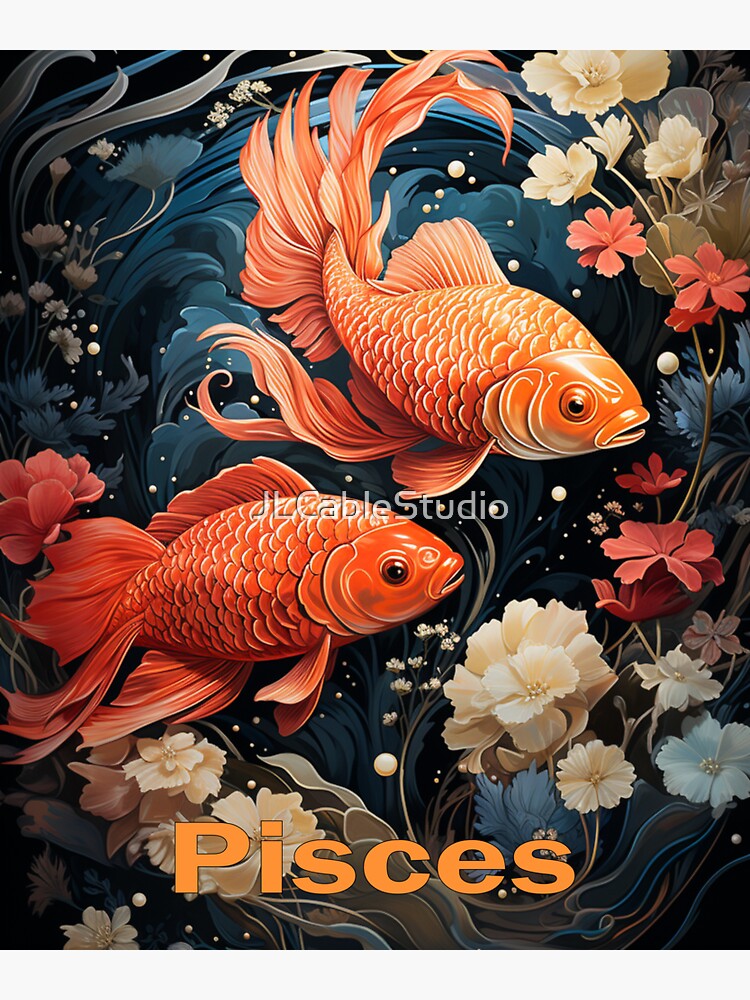 "Enchanting Pisces Art: Dive into the Whirlpool of Water and Dreams ...