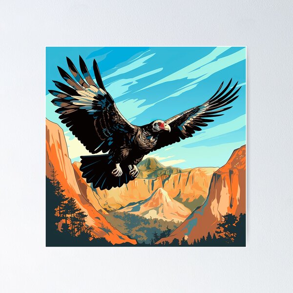 "Andean condor Largets bird in the world " Poster for Sale by Qhapaq ...