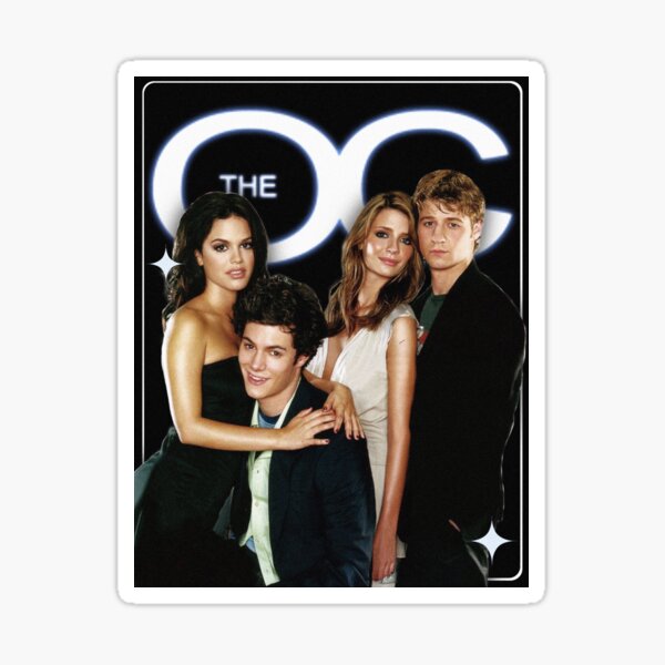 "The O.C." Sticker for Sale by shop-evangeline | Redbubble