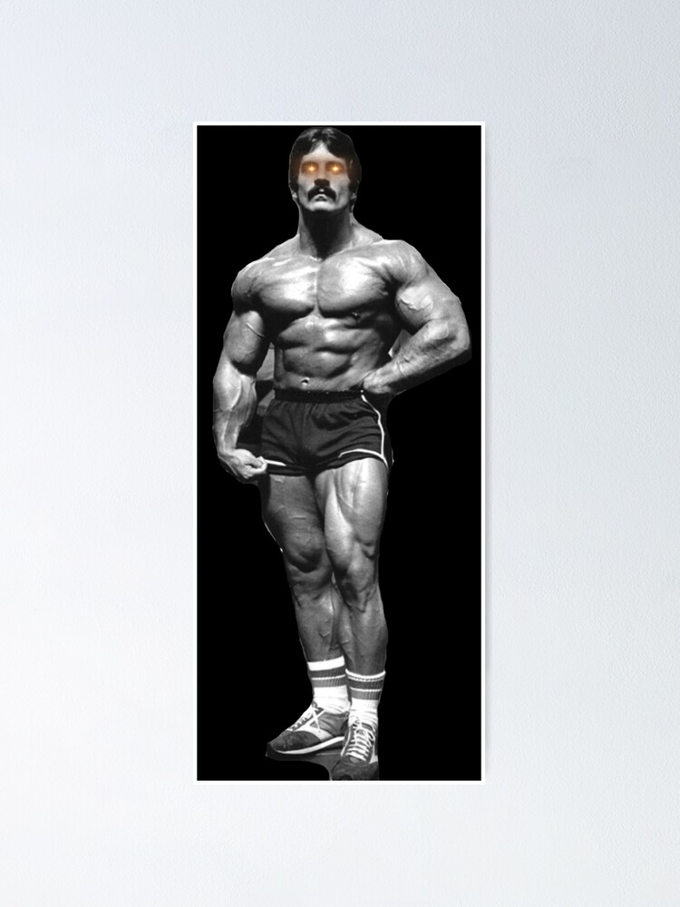 "MIKE MENTZER" Poster for Sale by fhloston123 | Redbubble