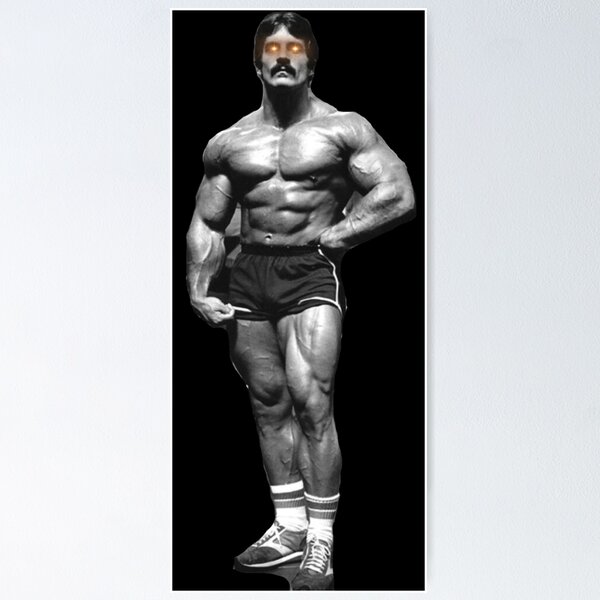 "MIKE MENTZER" Poster for Sale by fhloston123 | Redbubble