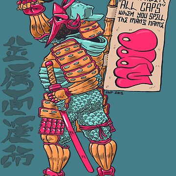 "Daimyo DOOM " Sticker for Sale by LaurenaSwank | Redbubble