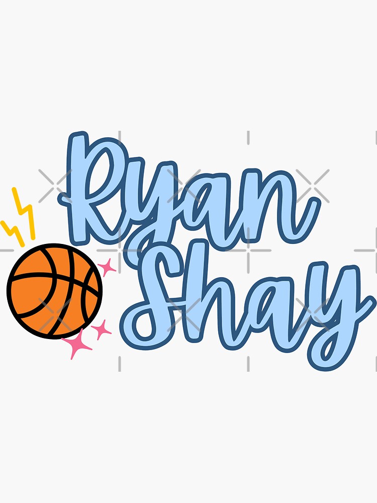 "Ryan Shay Basketball - The Right Move" Sticker for Sale by ...