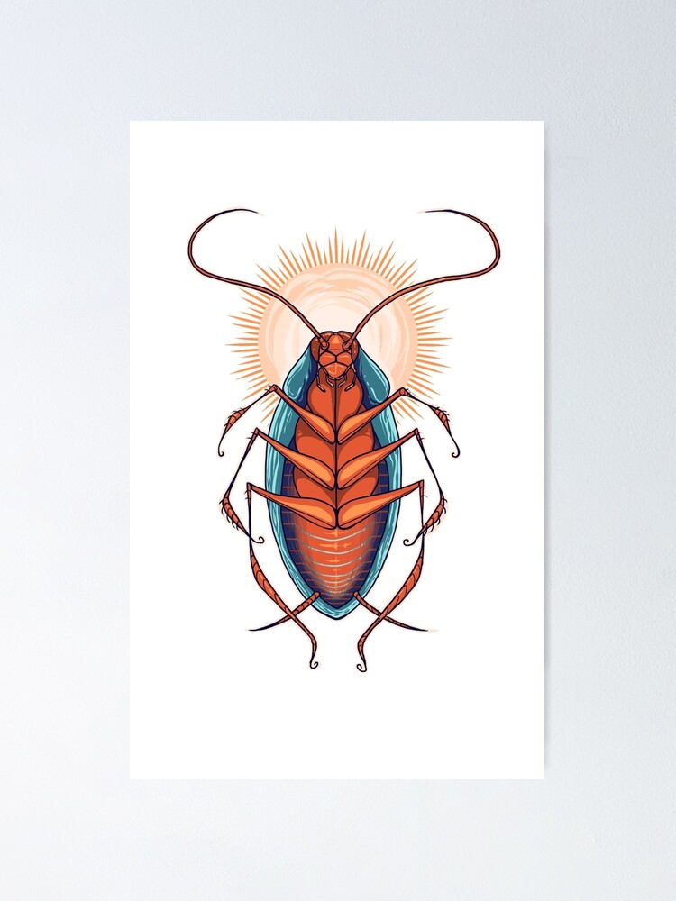 "Holy Roach" Poster for Sale by Doodle-Bug | Redbubble