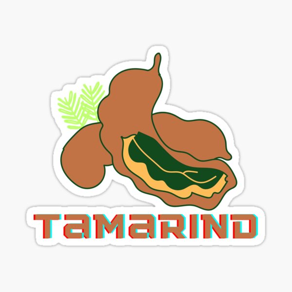 "Tamarind " Sticker for Sale by MariBoscon | Redbubble