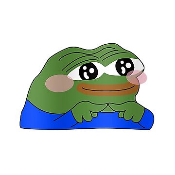 "Emote PEPO SHY" Sticker for Sale by kapkoo | Redbubble