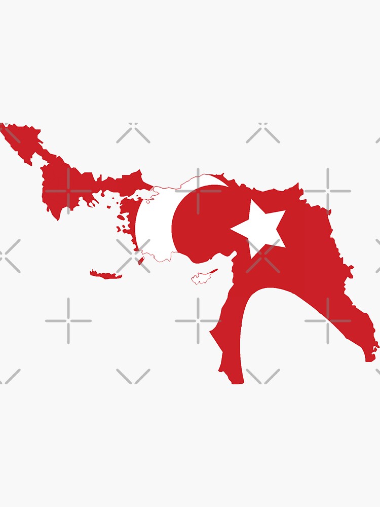 "Flag map of Ottoman Empire" Sticker for Sale by mo91 | Redbubble