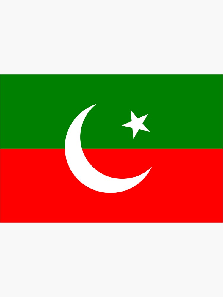 "PTI Flag" Sticker for Sale by PakistanWatan | Redbubble