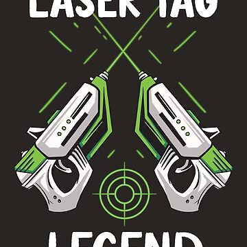 "Best Laser Tag Boy Party Indoor Lasertag Game Player" Sticker for Sale ...