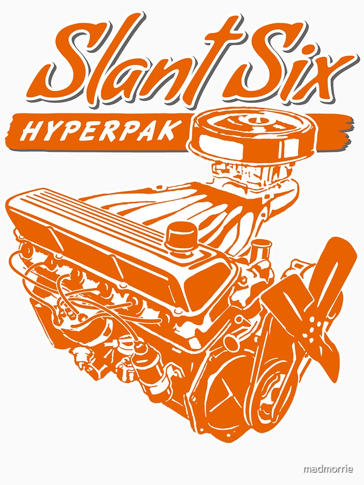 "Slant Six HyperPak" Essential T-Shirt for Sale by madmorrie | Redbubble