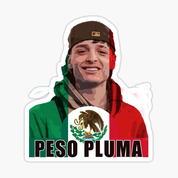 "Peso Pluma" Sticker for Sale by figadesign | Redbubble