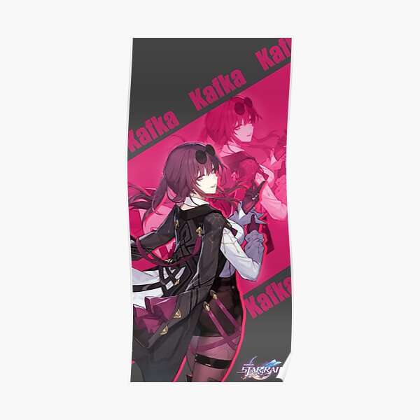 "Kafka - Honkai: Star Rail" Poster for Sale by BlazeTidez | Redbubble