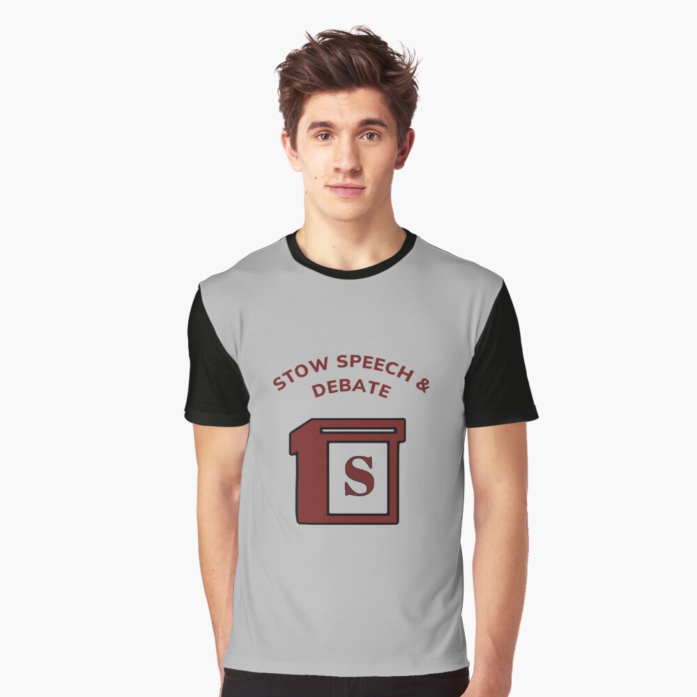 "Stow Speech & Debate Podium Logo" Sticker for Sale by smfspeechdebate ...