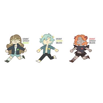 "The 3 G's - Last Life SMP" Sticker for Sale by zzzishu | Redbubble