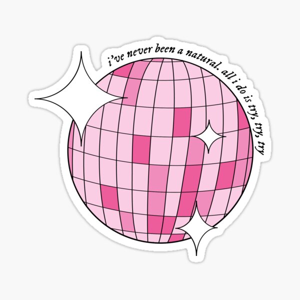 "Mirrorball Taylor Swift, Folklore, Pink Disco Ball. "I've never been a ...