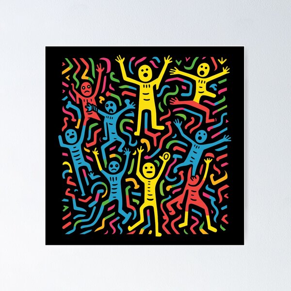 "Popart styles Human Maze: The Colorful Journey - pop art tribute ...