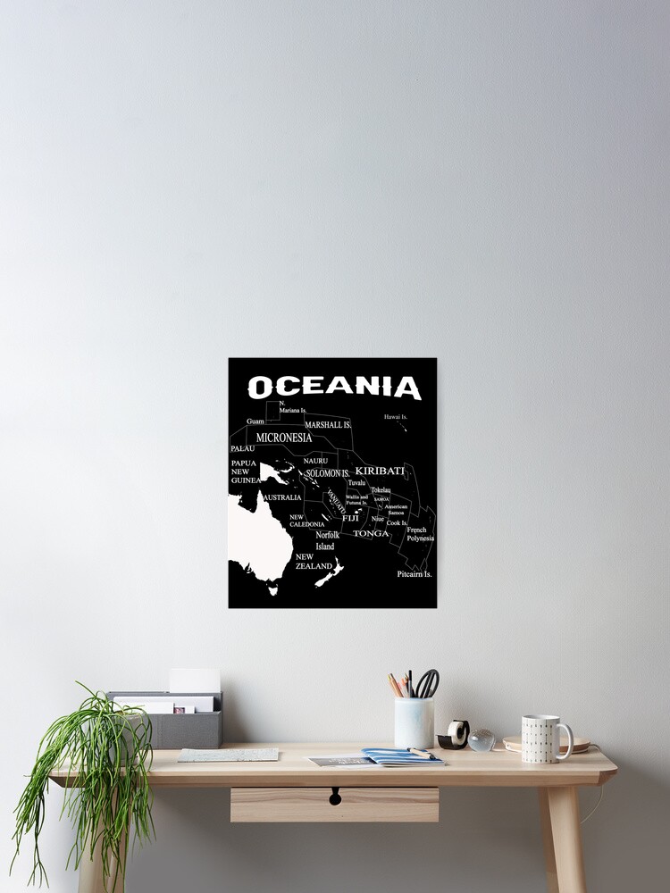 "Pacific-Centered Map, oceania island Maps and names, Micronesia Map ...