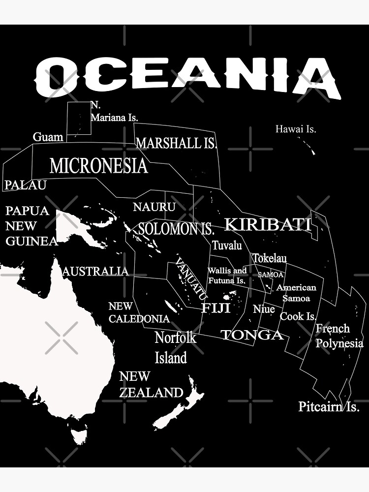 "Pacific-Centered Map, oceania island Maps and names, Micronesia Map ...