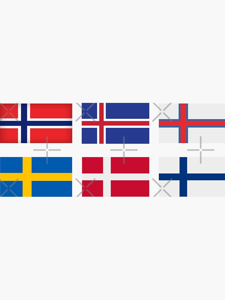 "Scandinavia flag, Nordic countries Flags, Northern Europe Flags ...