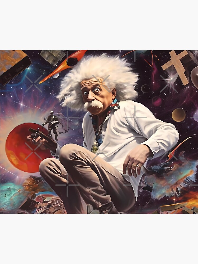 "Einstein Startled and Surprised After Realizing Everything is Relative ...