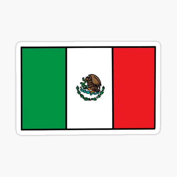 "Mexico Flag" Sticker for Sale by KingKong2011 | Redbubble