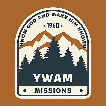 "Forrest Mountain- YWAM Logo - Youth With a Mission" Sticker for Sale ...