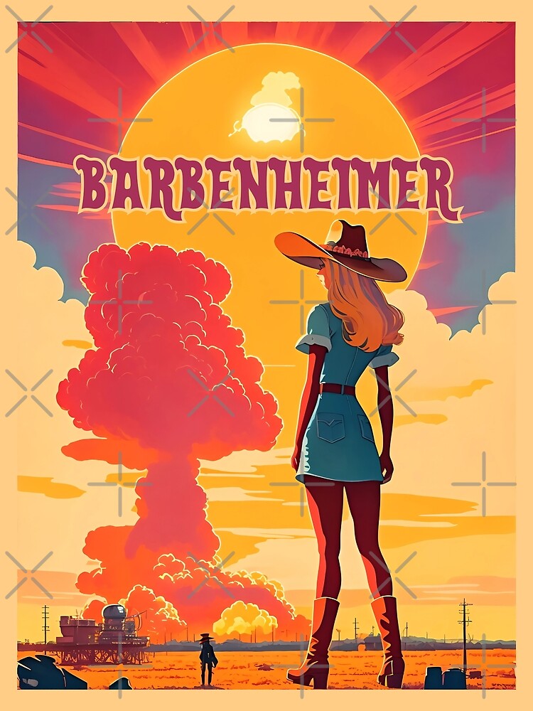 " Barbie Oppenheimer 2023 Barbenheimer vintage,barbenheimer shirt ...