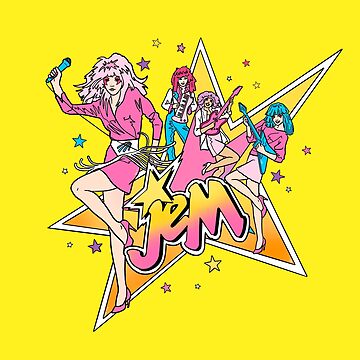 "80s Jem - Star" Essential T-Shirt for Sale by FunnehGacha | Redbubble
