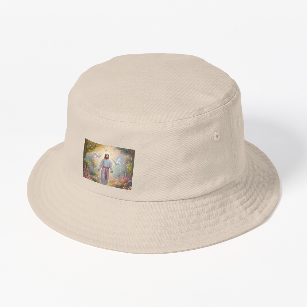 "Jesus walking through the Garden of Heaven" Sticker for Sale by ...