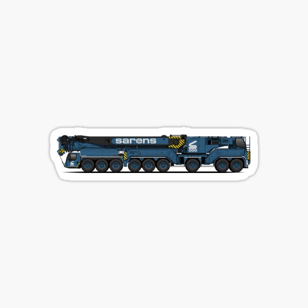 "Heavy Crane 29" Sticker for Sale by Heavy Machinery | Redbubble